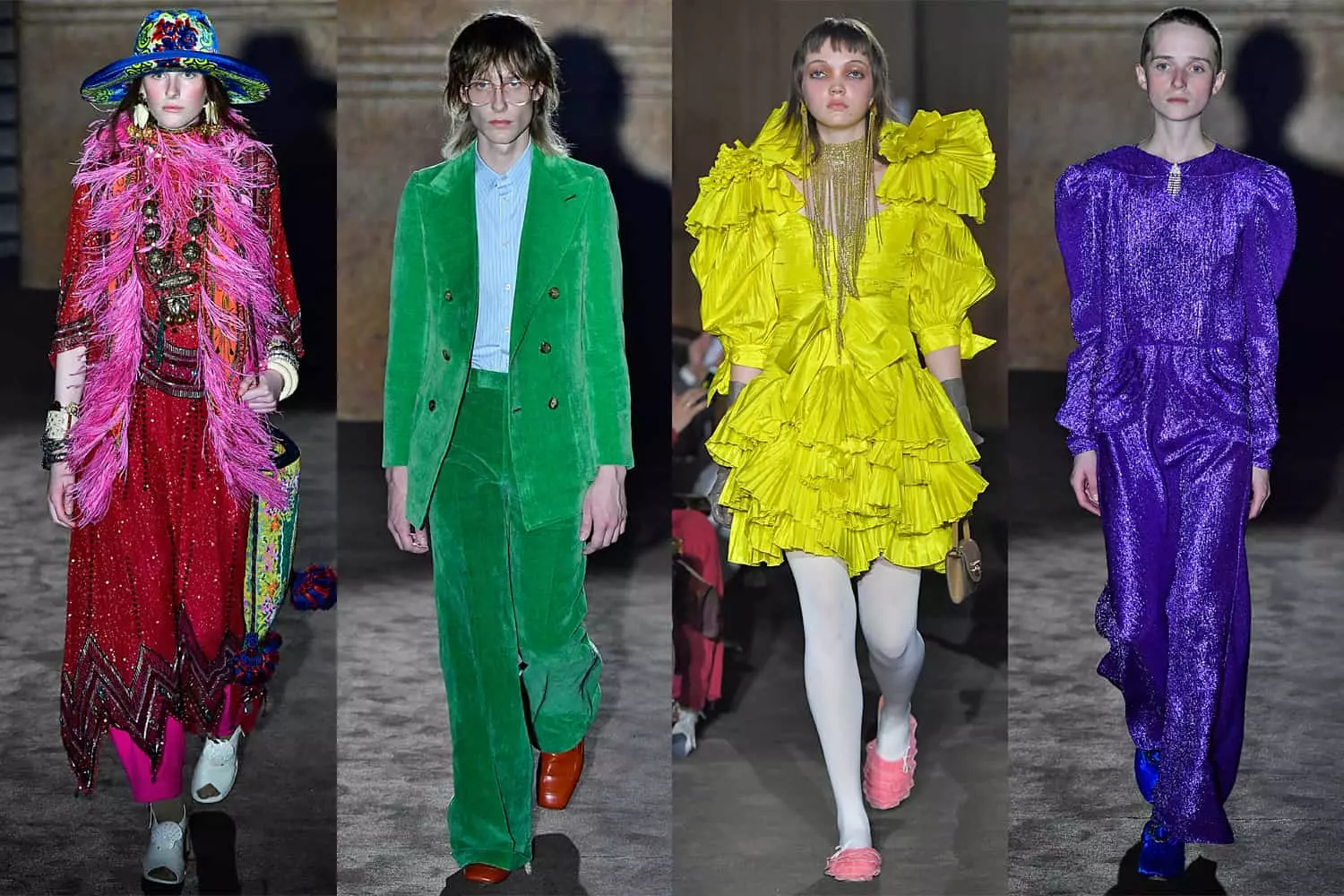 Pertunjukan Paris Gucci Adalah Segalanya yang Anda Pikirkan — Plus Jane Birkin