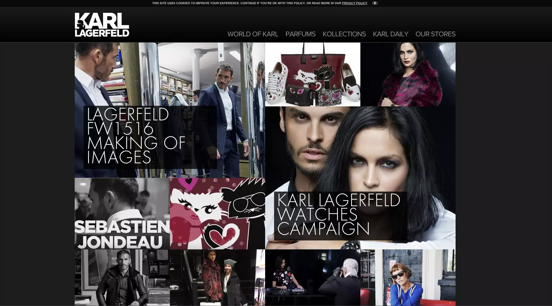 Karl Lagerfeld បើកដំណើរការ E-Commerce សម្រាប់យីហោ Eponymous