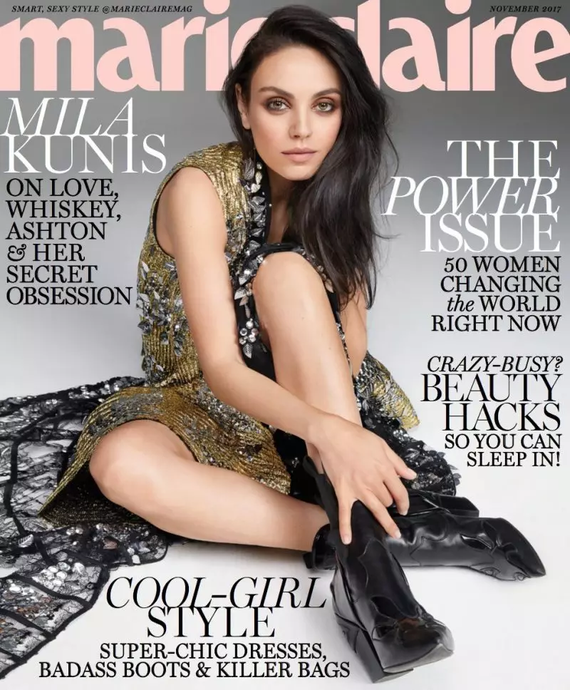 Mila Kunis พูดถึงประเด็นเรื่องอำนาจของ Marie Claire 65126_1