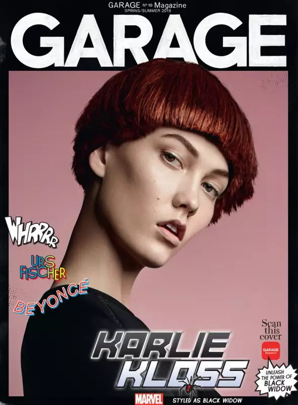 GARAGE Magazine Turnas Supermodelojn En Superheroojn 65160_3