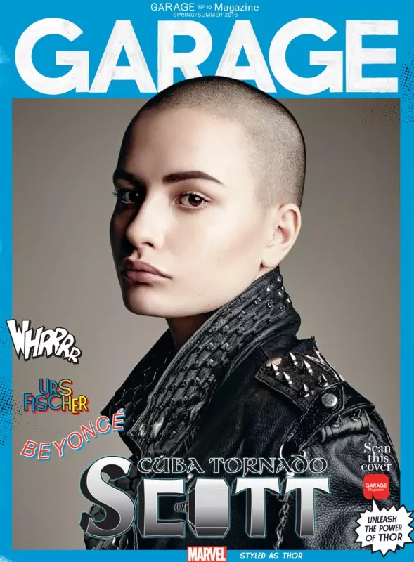 GARAGE Magazine Turnas Supermodelojn En Superheroojn 65160_5