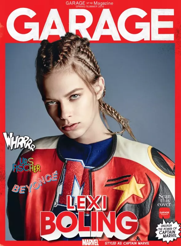 “GARAGE” Magazineurnaly supermodelleri super gahrymanlara öwürýär 65160_6