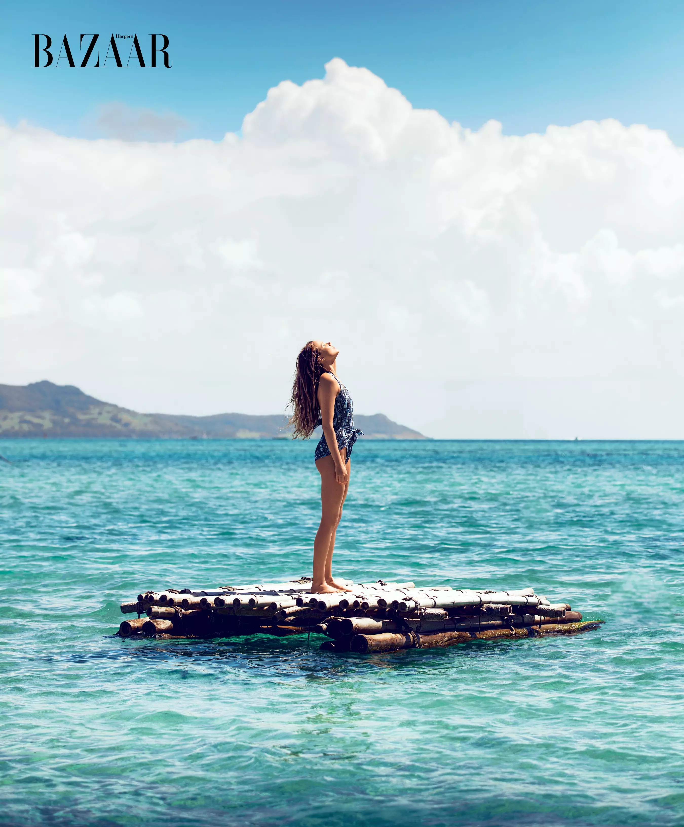 Model Victoria's Secret Alicia Rountree razkriva svoj sladek pobeg v Harper's Bazaar 65418_1