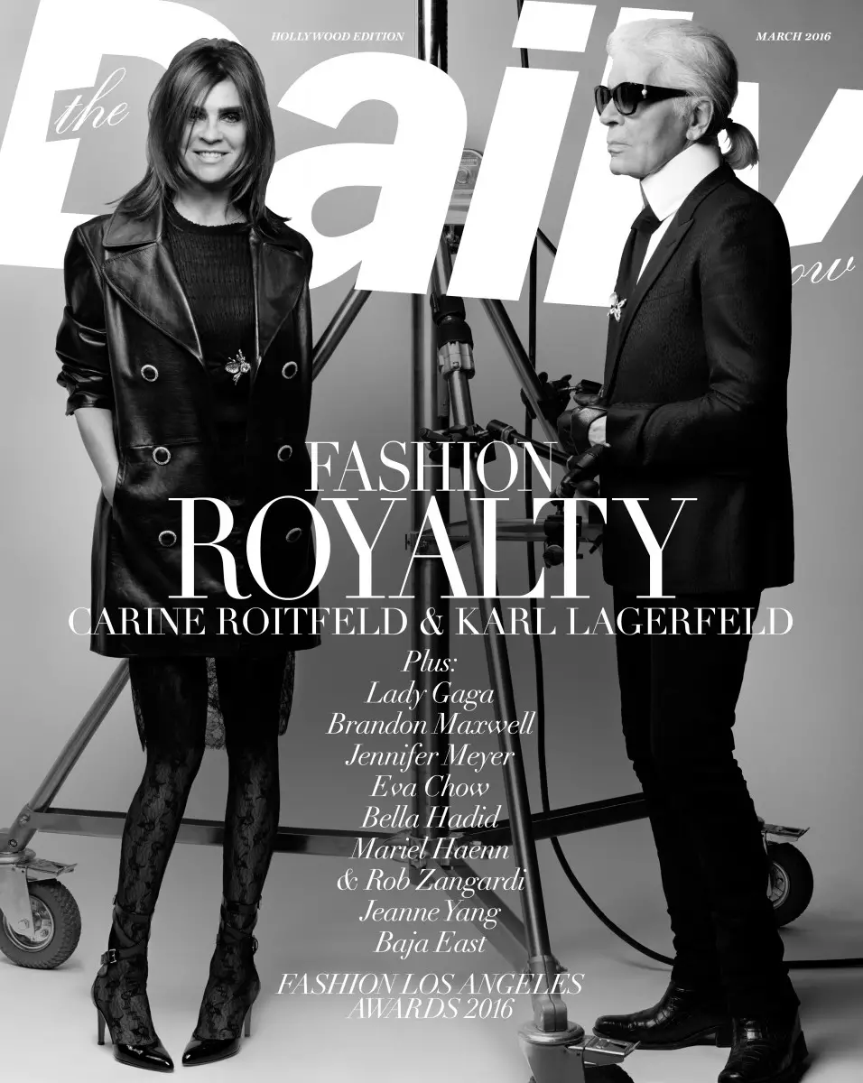 Көндәлек әйләнеш: Леди Гага һәм Карин Ройтфельд The ​​Daily's FLAs-да хөрмәтләнергә тиеш, Адриана Лима аерылышалар.