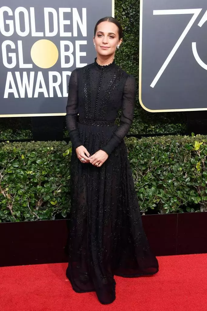 71 Erstaunlech schwaarz Kleeder aus dem Golden Globes Red Carpet 6671_60