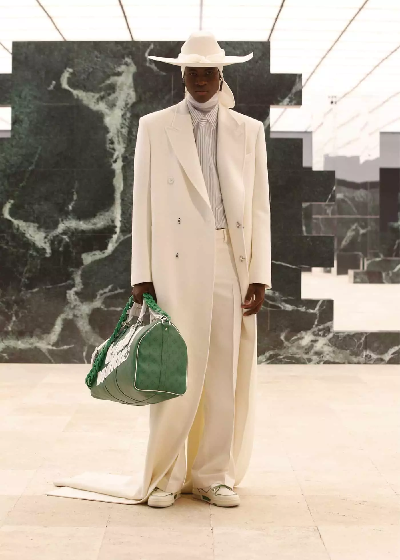 Nauji „Louis Vuitton“ rudens vyriški drabužiai yra verslas 6687_16