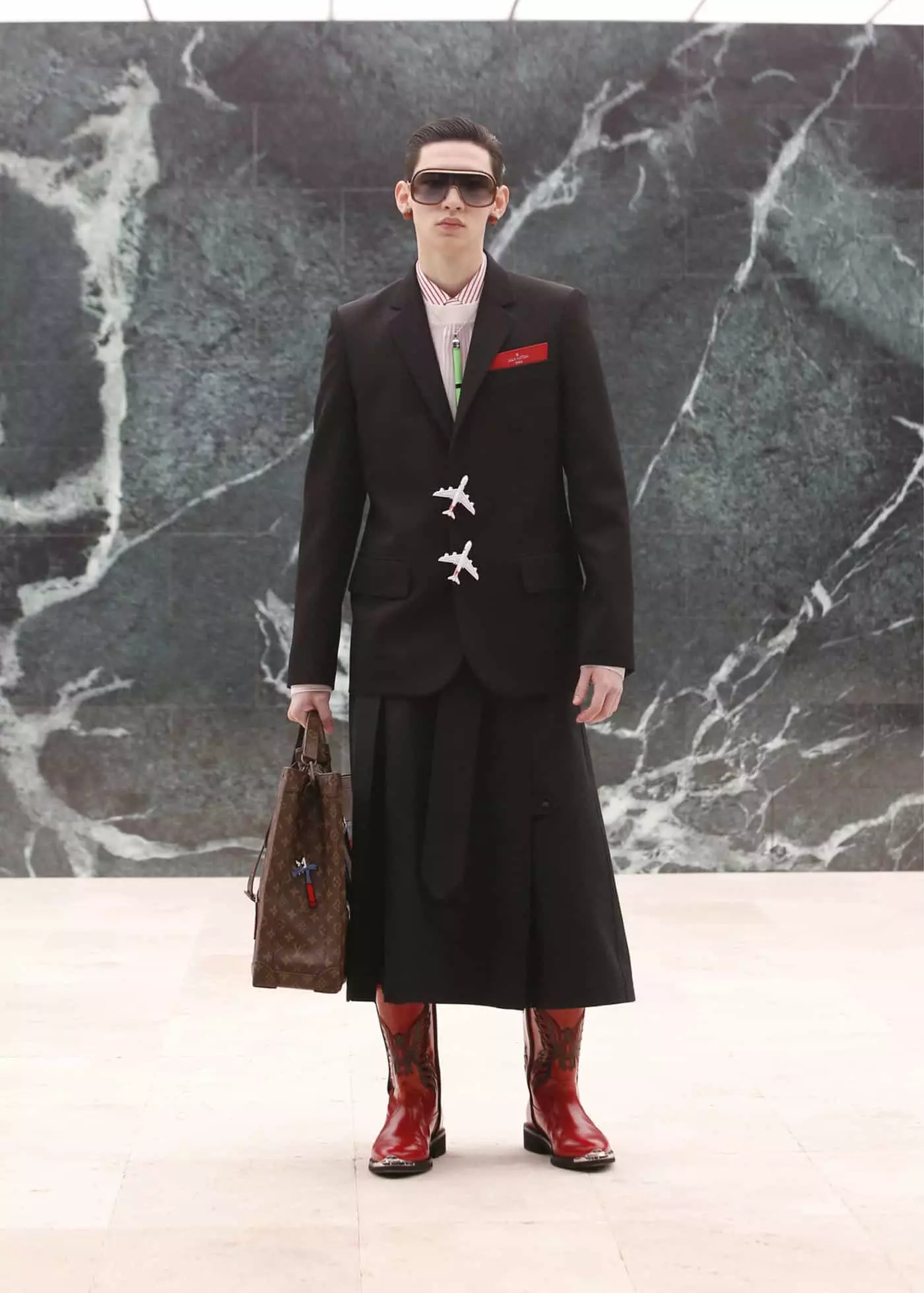 Pakaian Pria Musim Gugur Baru Louis Vuitton Adalah Semua Bisnis 6687_39