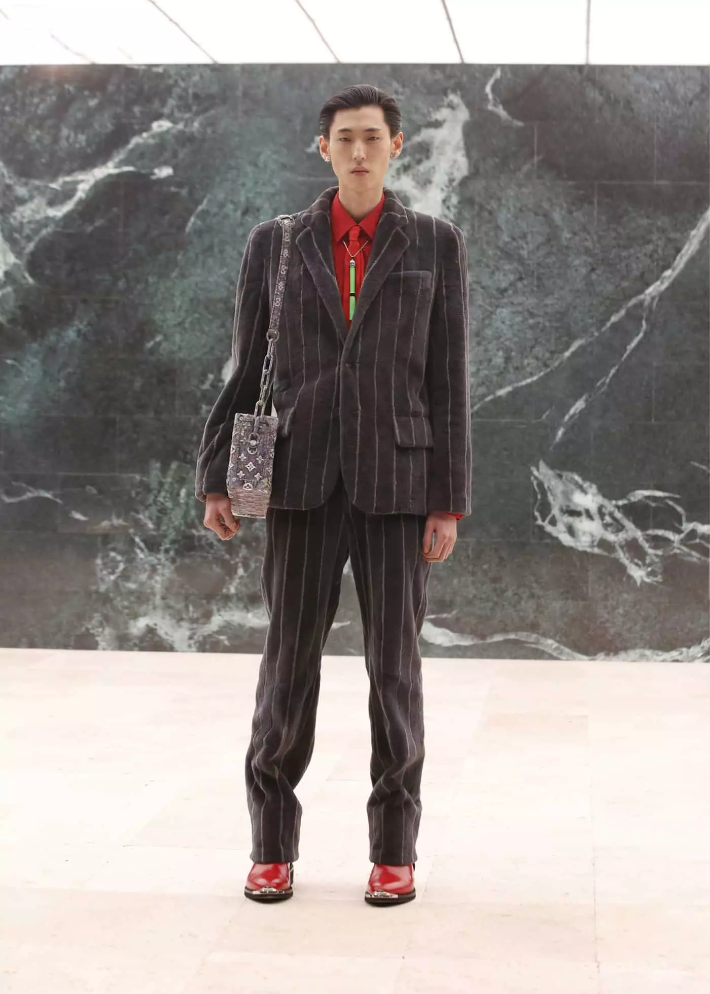 Pakaian Lelaki Musim Gugur Baru Louis Vuitton Adalah Semua Perniagaan 6687_41