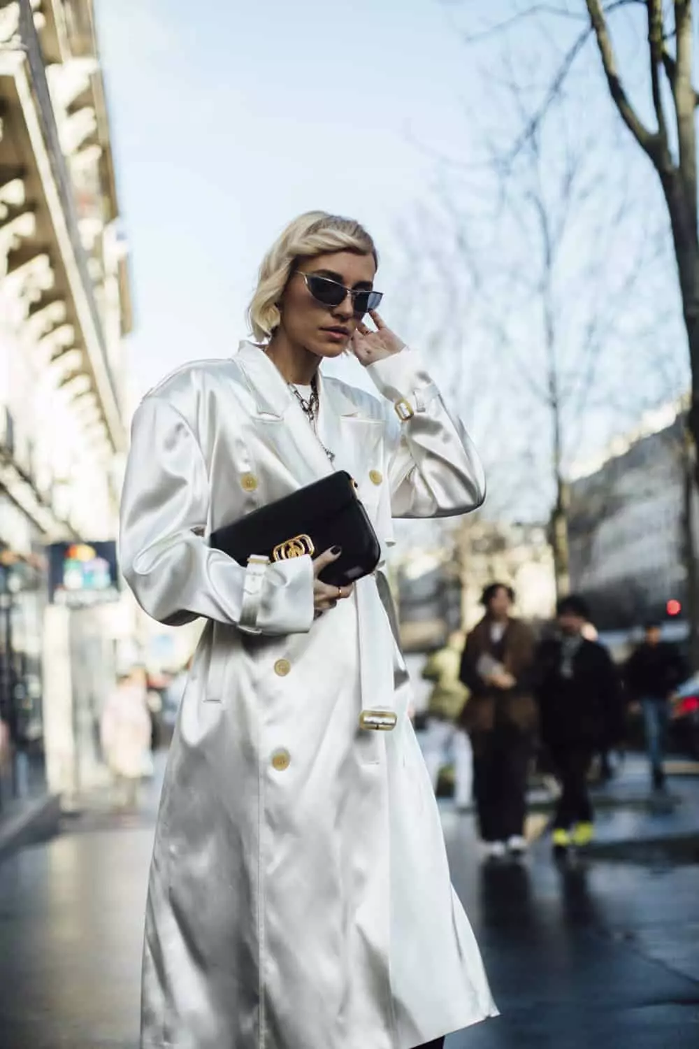 I migliori look street style dei giorni 1 e 2 della Paris Fashion Week 67517_85