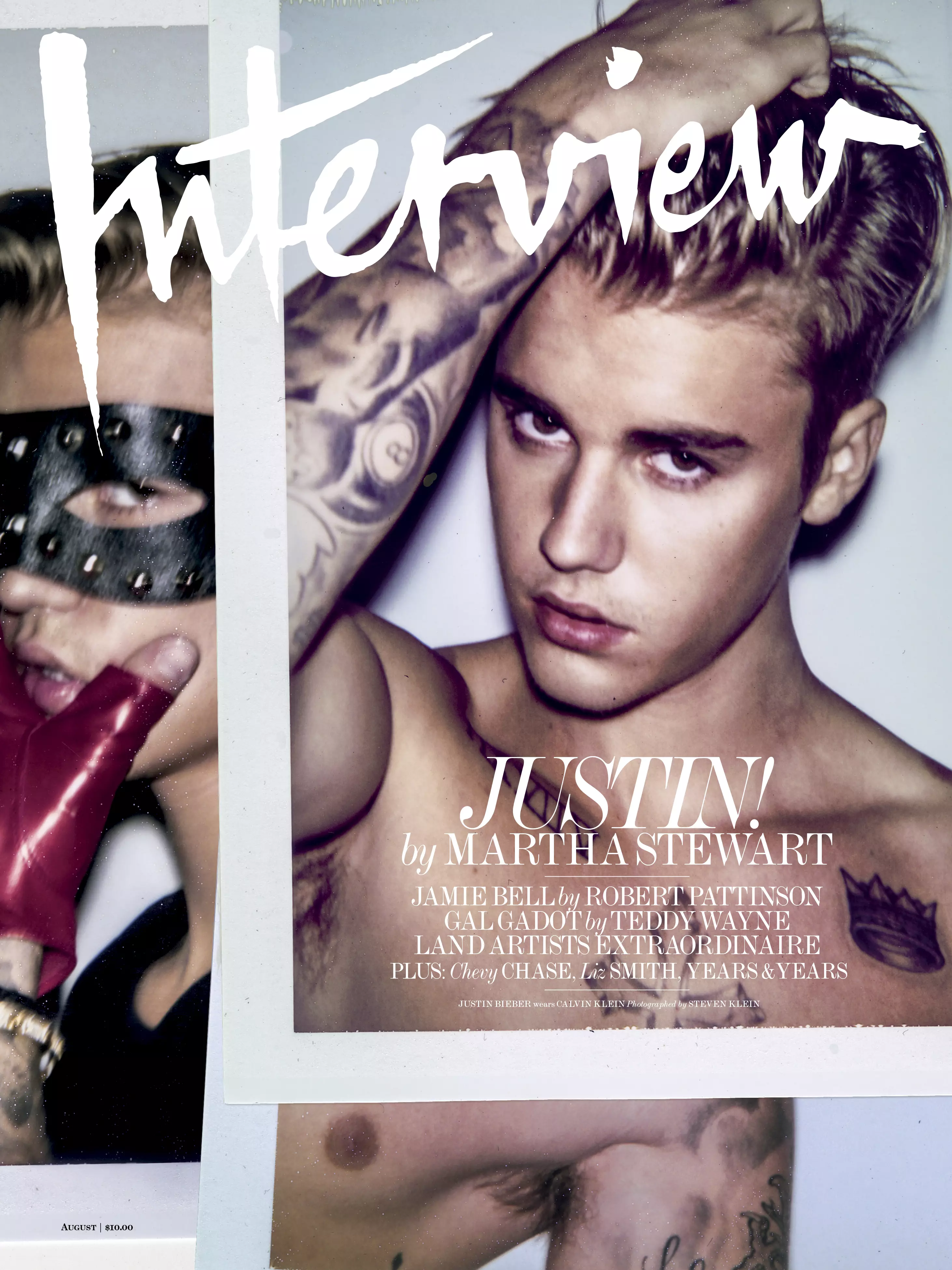 Justin Bieber covers ynterview 68933_1