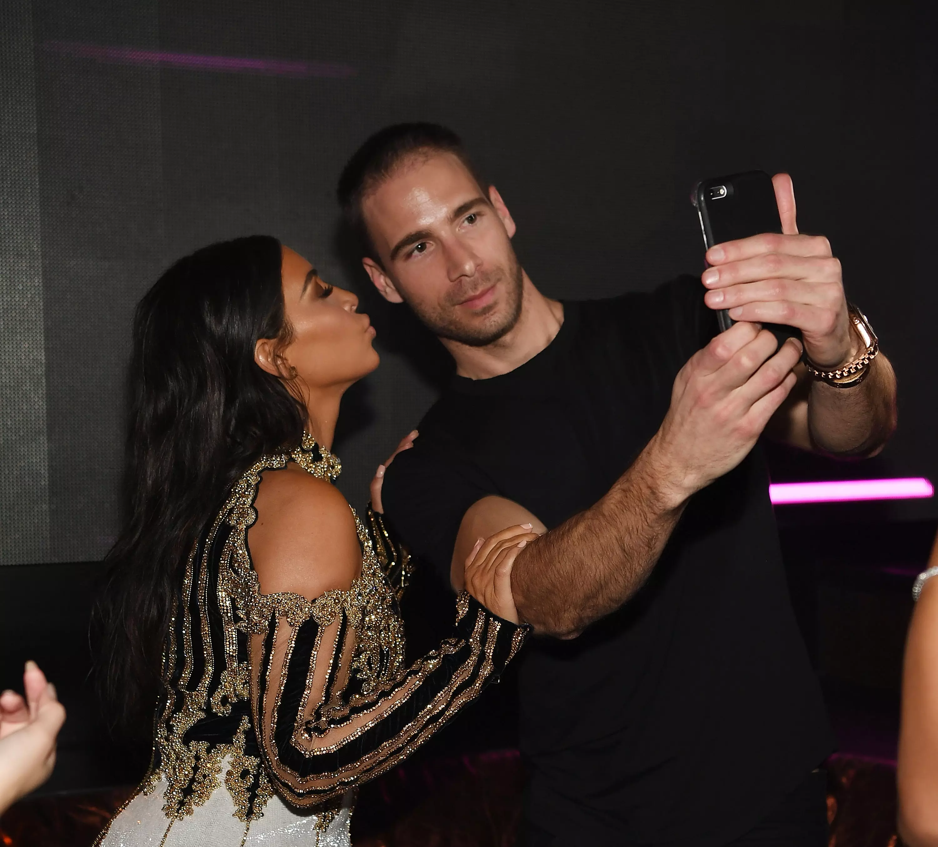 Simon Huck à la Fashion Week avec les Kardashian