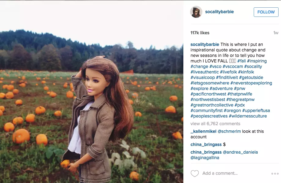Instagram Sensation Socality Barbie se retira