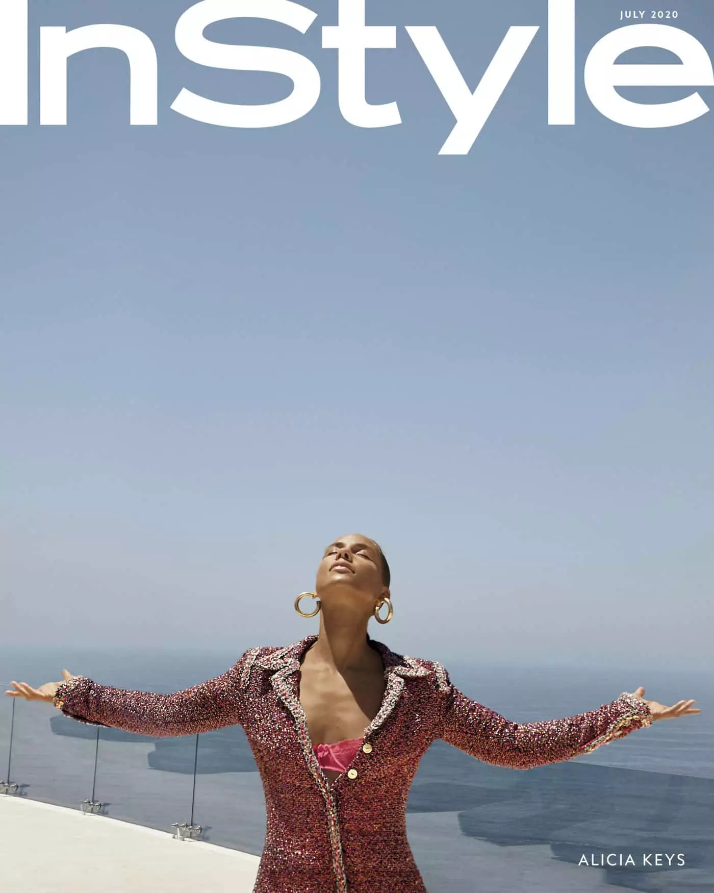 Alika Keys, InStyle Cover üçin maşgalasy tarapyndan surata düşdi 7013_2