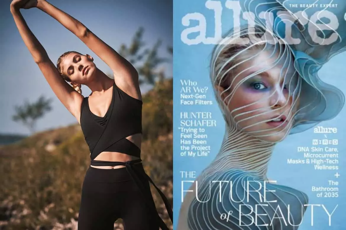Notícias diárias: uma loja Allure Mag, Devon Windsor lança roupas esportivas, apresentando o AREA Couture 7218_1