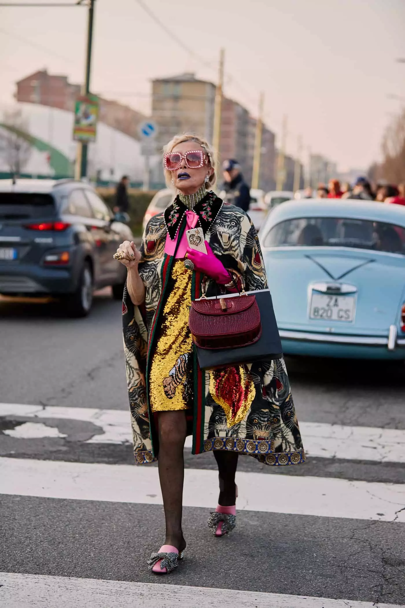 Os 135 mellores looks de Street Style da Semana da Moda de Milán 74484_18
