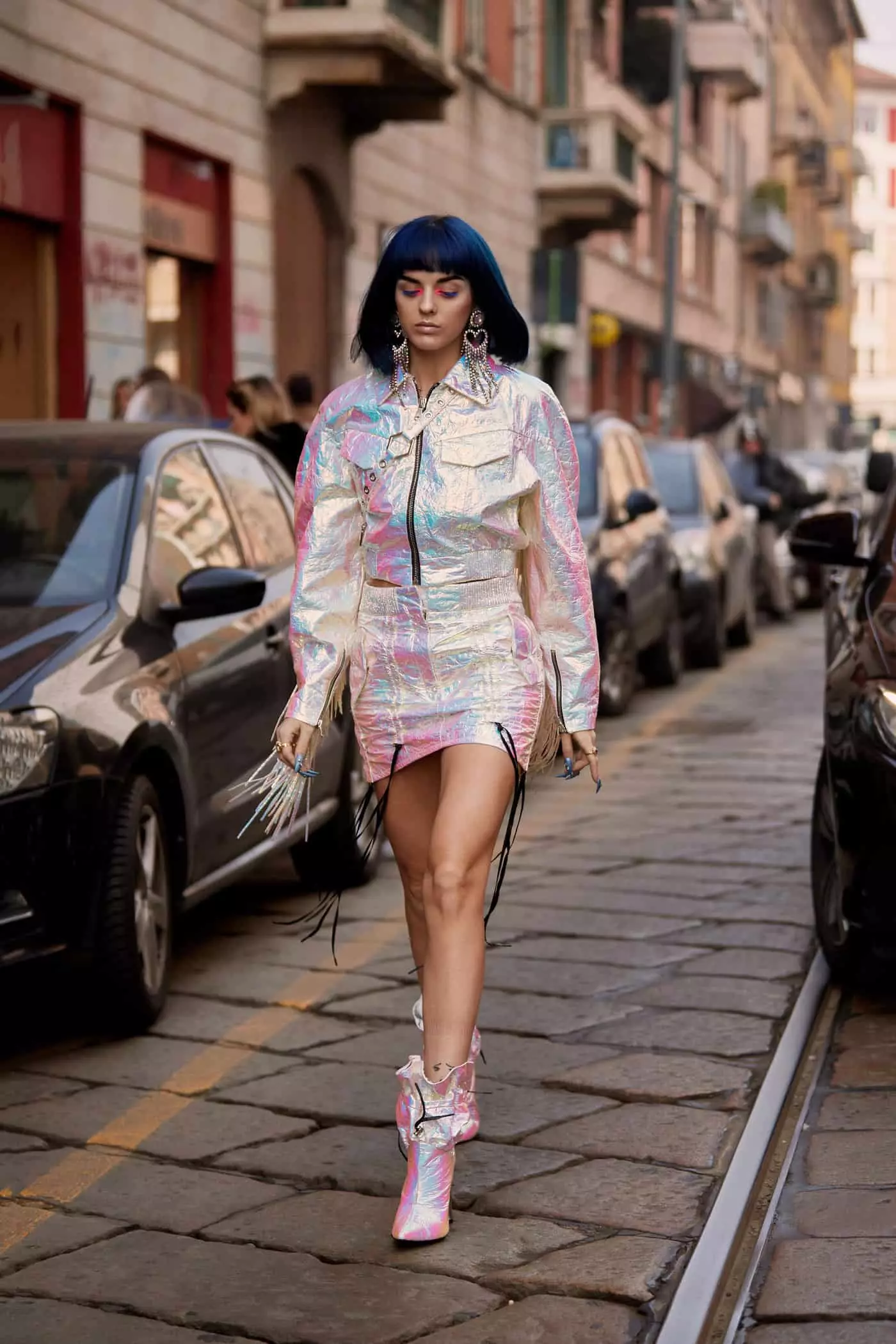 Os 135 mellores looks de Street Style da Semana da Moda de Milán 74484_2