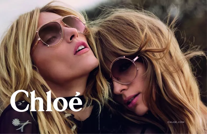 Chloé aloittaa syksyn 2015 mainoskampanjan Anja Rubikin ja Julia Stengerin kanssa 74548_2