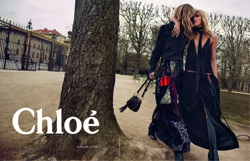 Chloé debuteert herfst 2015 advertentiecampagne met Anja Rubik en Julia Stenger 74548_4