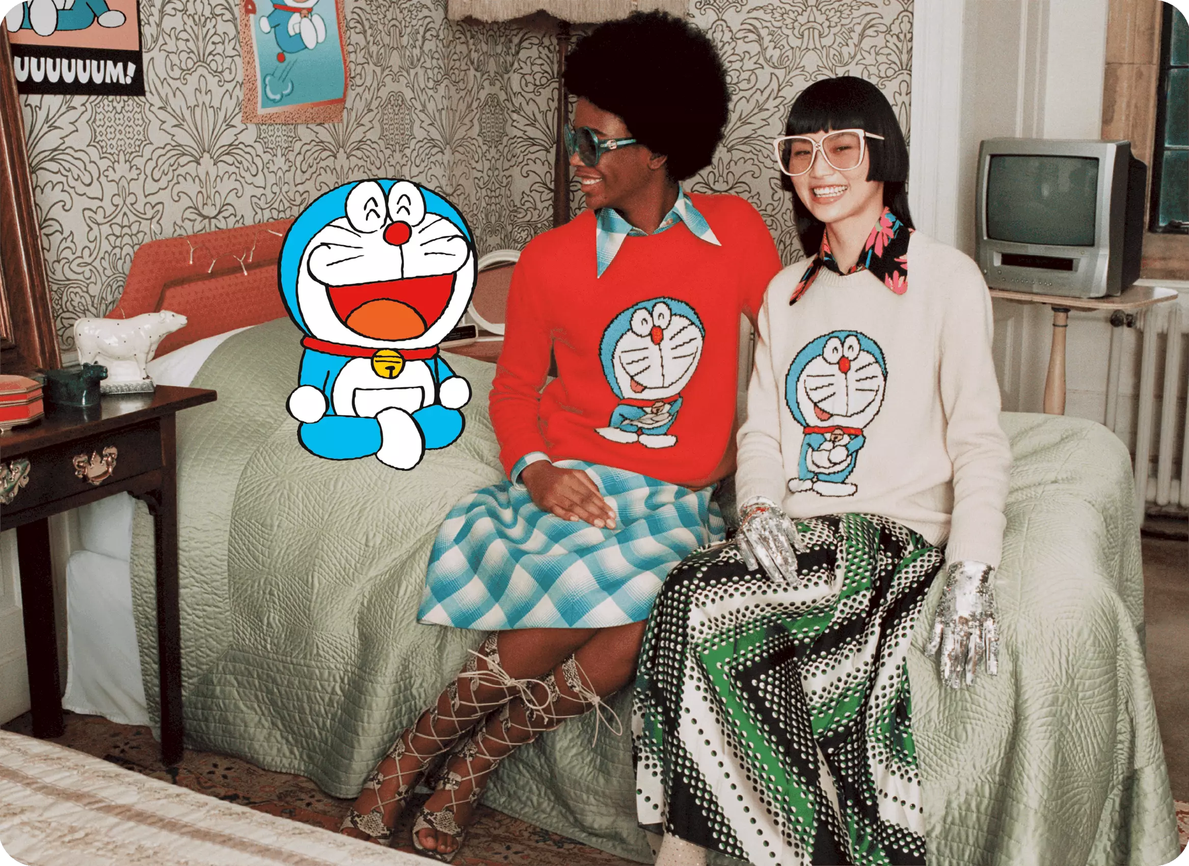 Gucci ប៉ះ Doraemon សម្រាប់ការប្រមូលបុណ្យចូលឆ្នាំថ្មីប្រពៃណី 7461_4