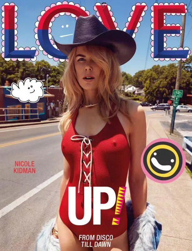 Nicole Kidman Goes Country for Love Magazine fi Shoot ta' Carin Backoff 7468_2