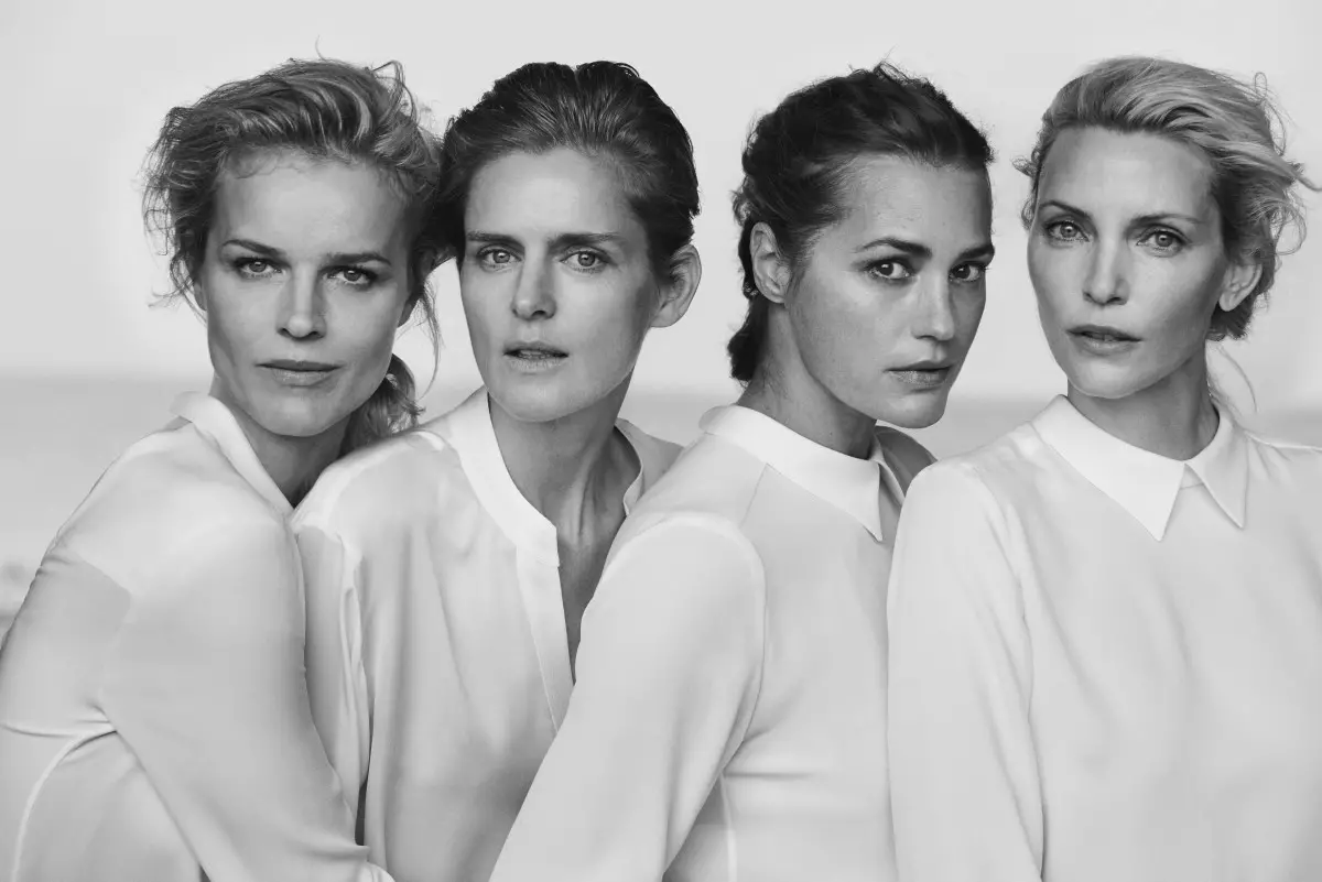 Giorgio Armani Campagne publicitaire New Normal Spring Summer 2016 - Peter Lindbergh