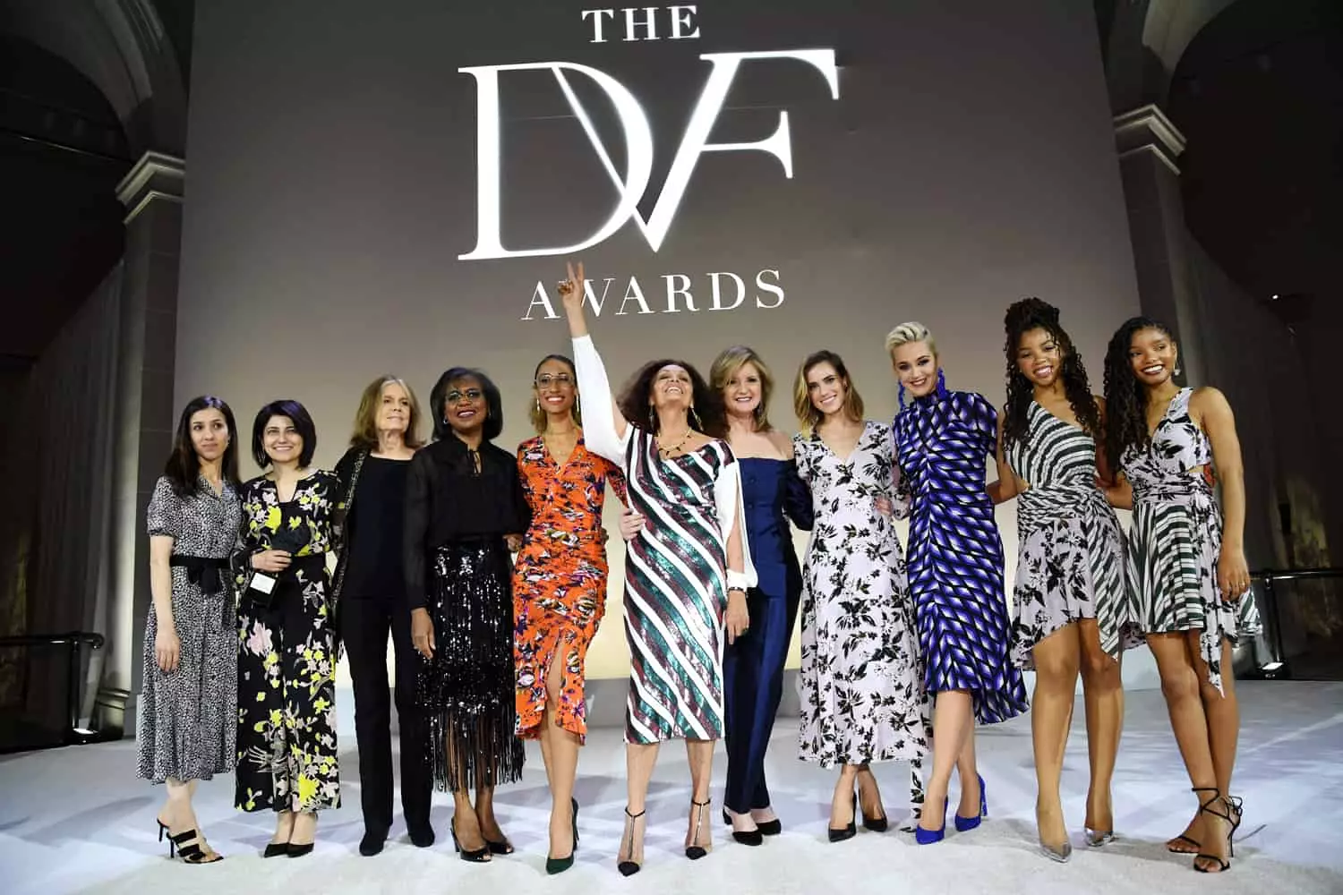 在 2019 年 DVF 大奖中，向鼓舞人心的女性致敬