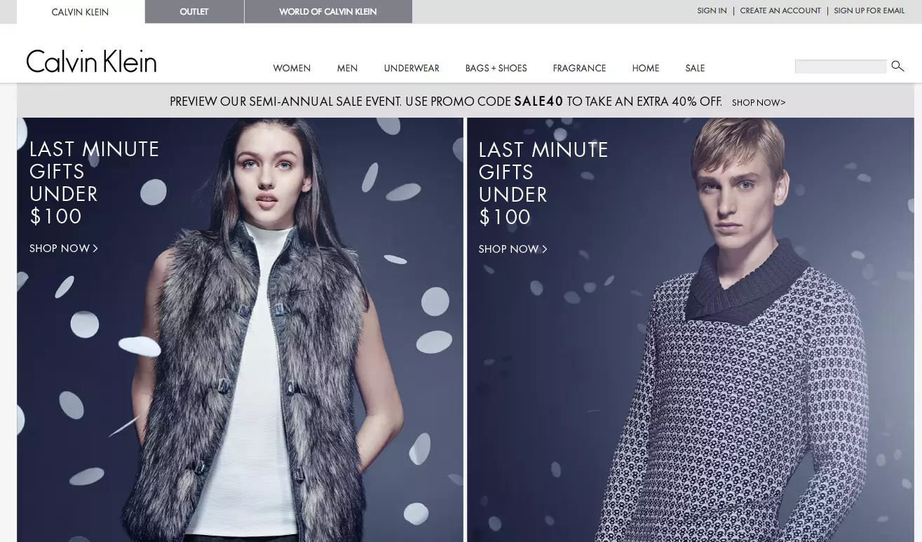 Calvin Klein espande l'e-commerce globale 76827_1