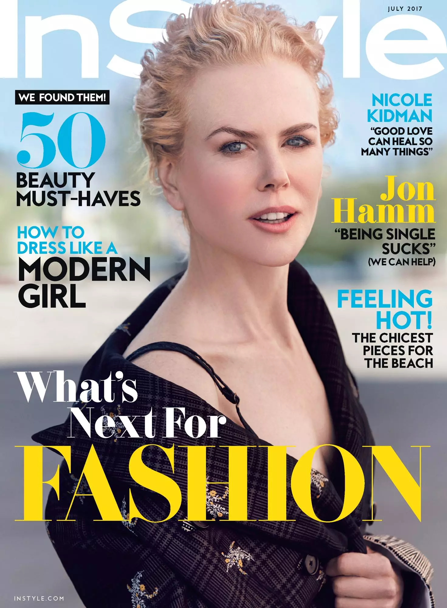 Nicole Kidman Meliputi InStyle; Bercakap Pembohongan Kecil, Perhubungan, Fesyen dan Banyak Lagi