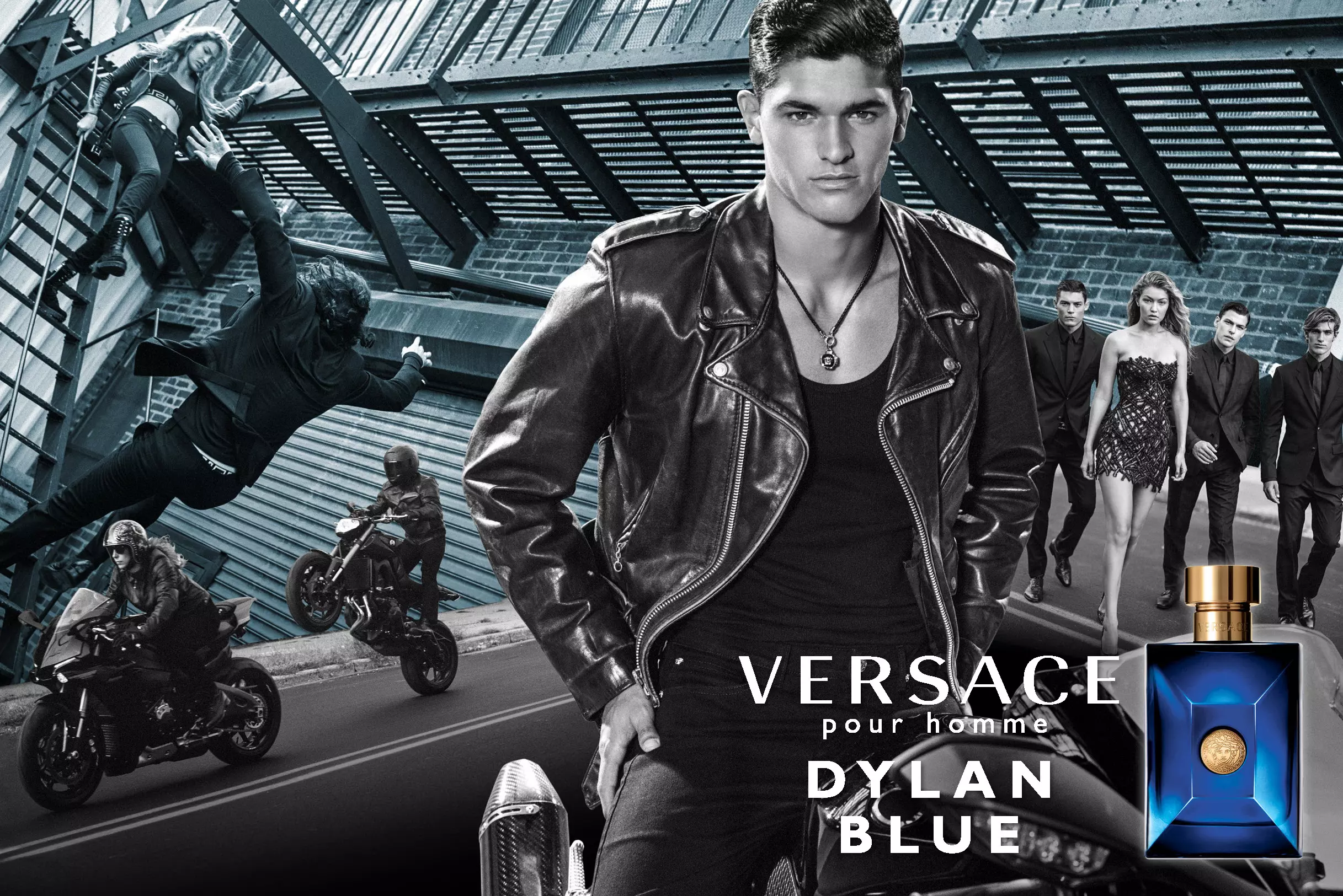 Versace бӯи навро муаррифӣ мекунад: Dylan Blue