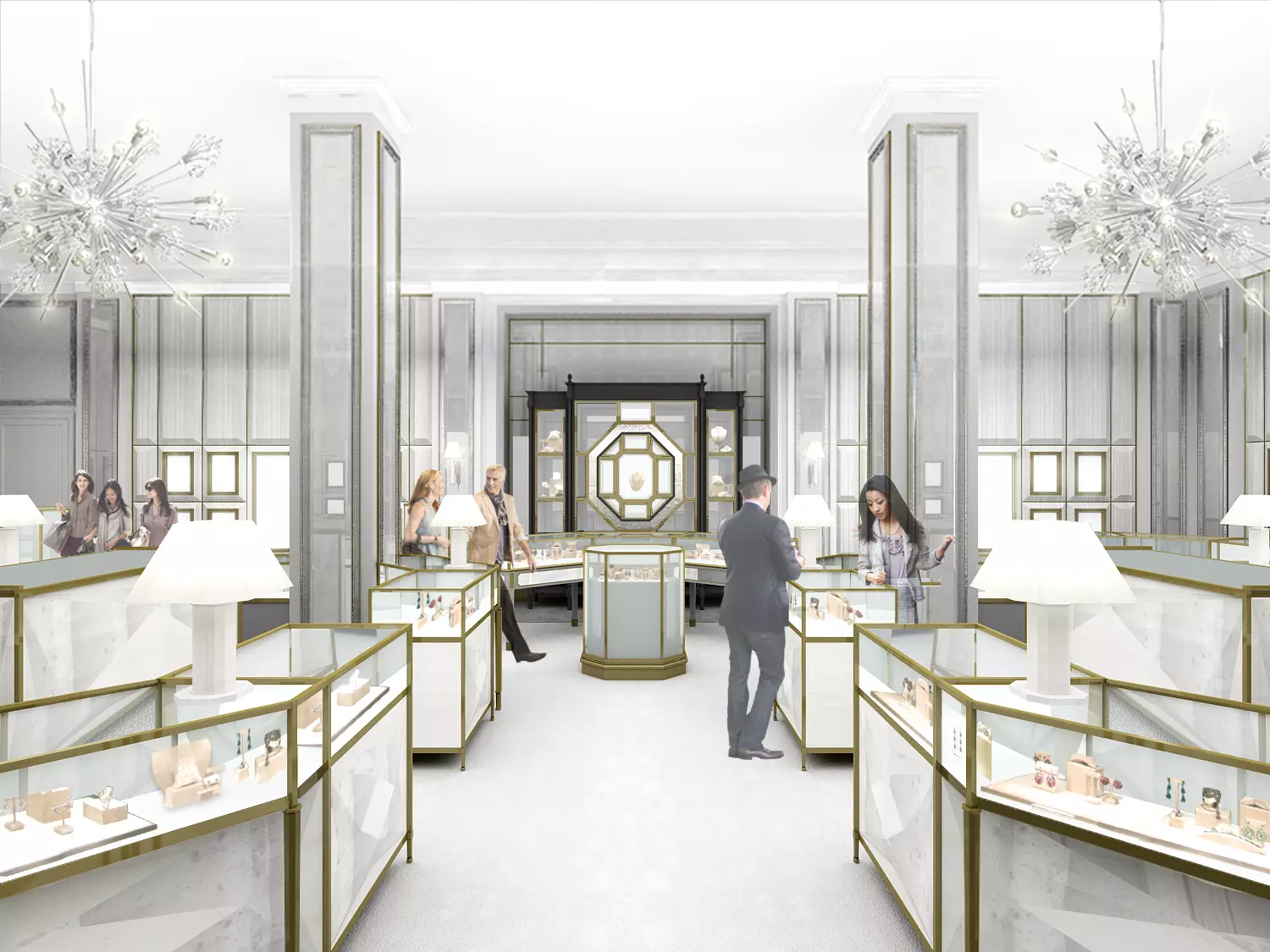 El salón de joyería rediseñado de Bergdorf Goodman abre pronto 80208_1