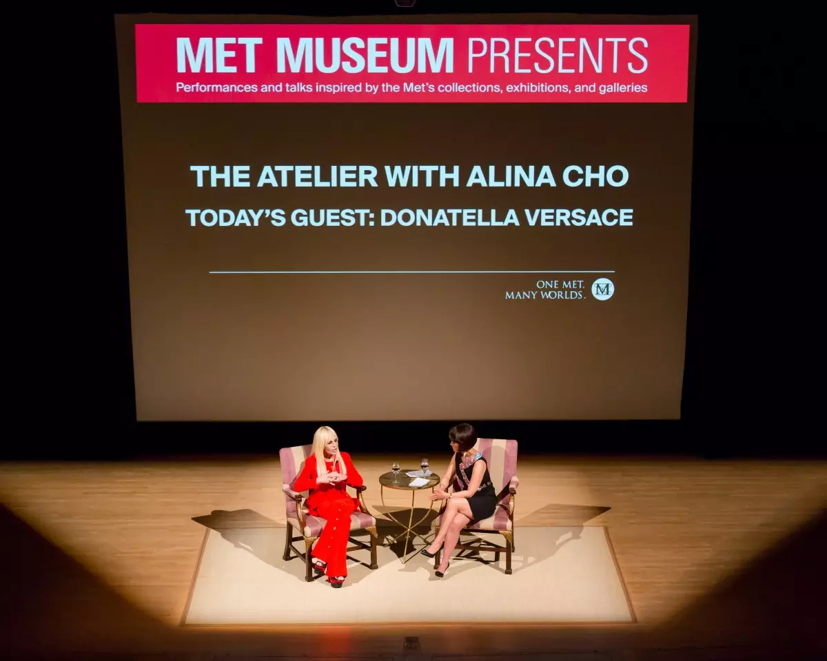 Donatella Versace Dishes To Alina Cho About The Met Ball, Madonna, Ak Plis