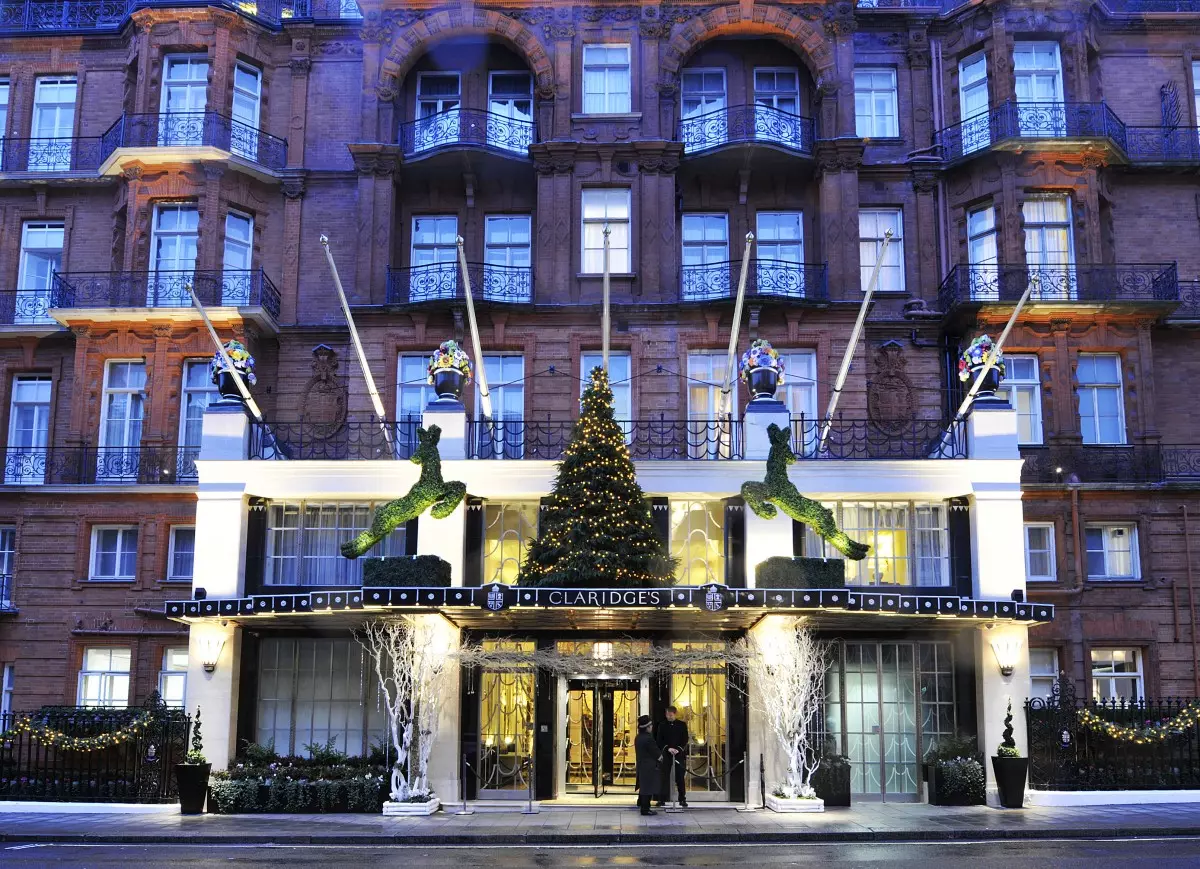 All Claridge's Designer Tree of Christmas Past