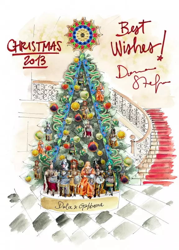 Katrs Claridge's Ziemassvētku pagātnes dizaina koks 80710_9
