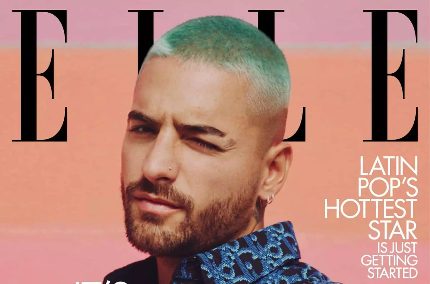 Maluma è la prima cover star maschile di Elle!