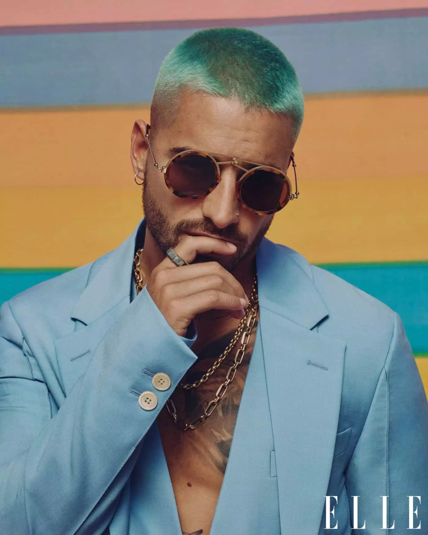 Maluma Estas la Unua Vira Kovrostelo de Elle! 8110_3