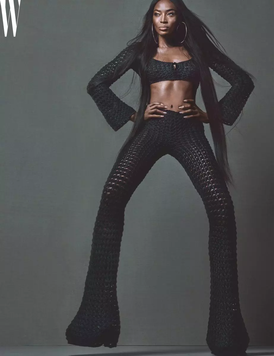 Naomi Campbell praat oer aktearjen en har "Star" -rol mei W Magazine