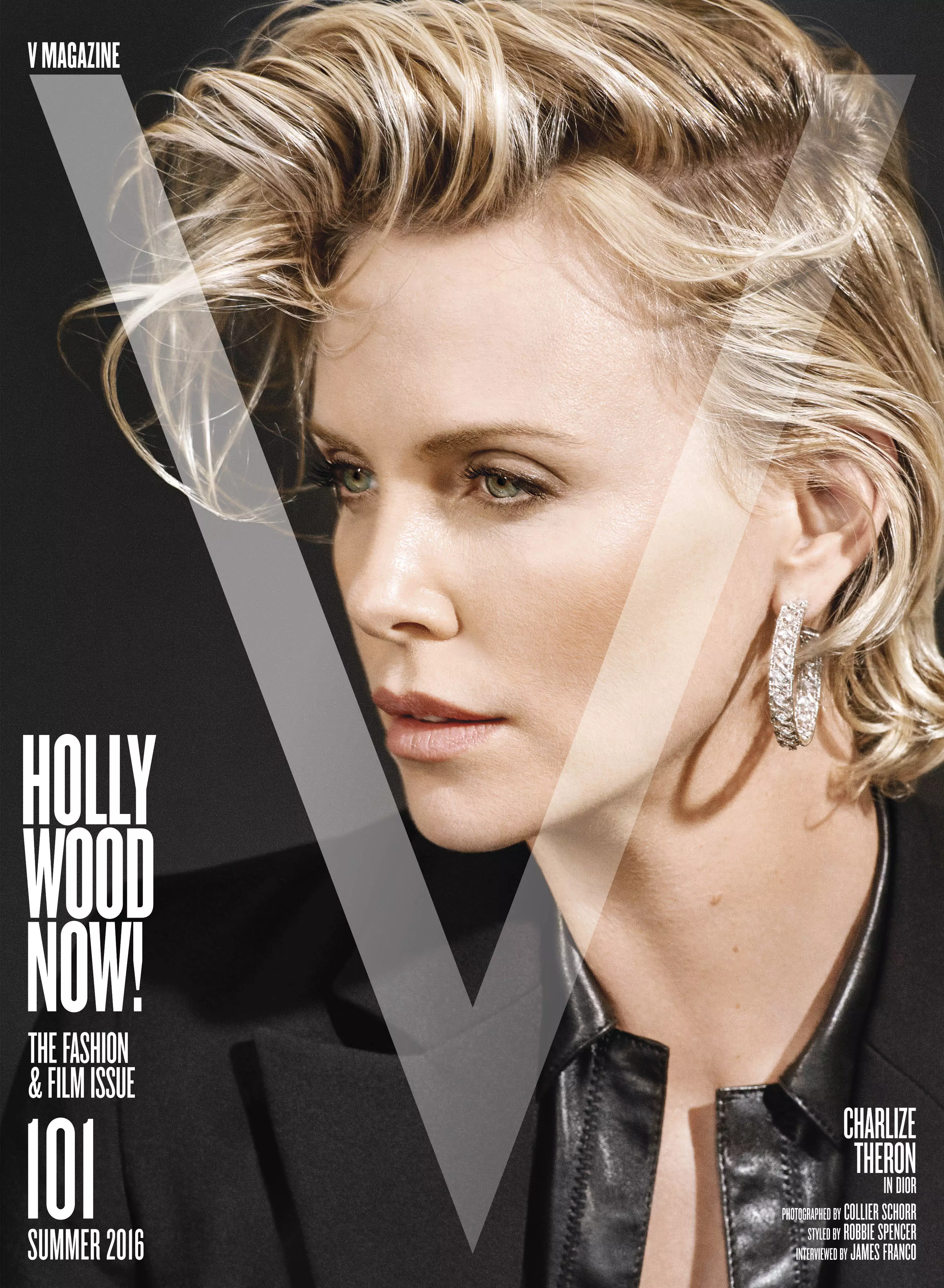 James Franco interviewt Charlize Theron voor V Magazine