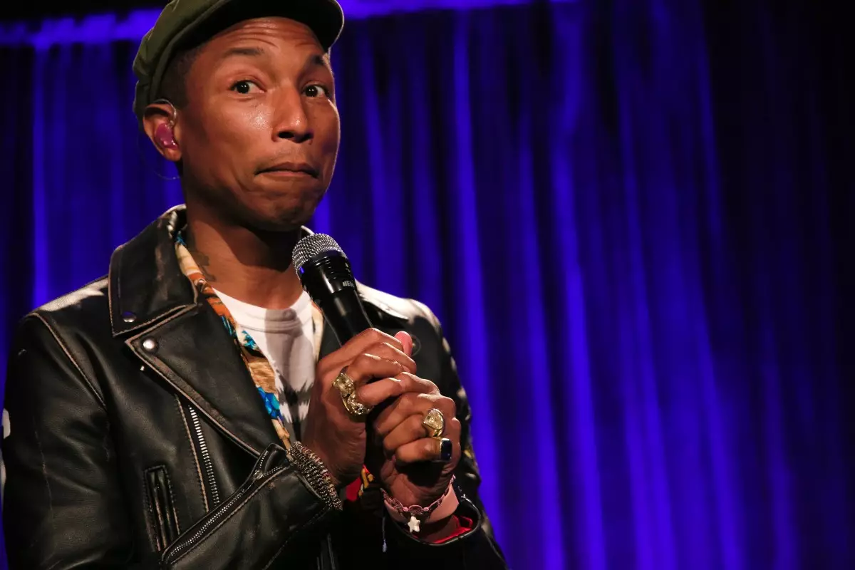 Pharrell Williams Hona joale ke Mong'a G-Star