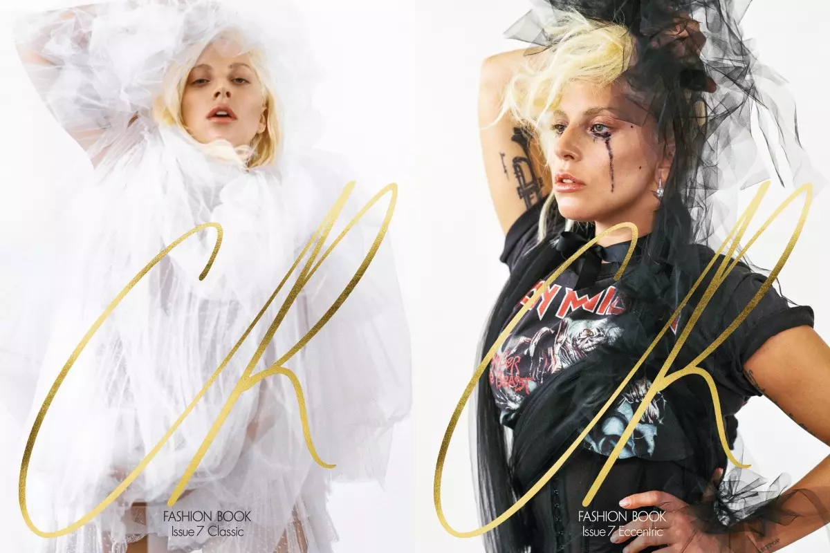 Lady Gaga Ngahurungkeun Panganten pikeun CR Fashion Book's Edisi 7