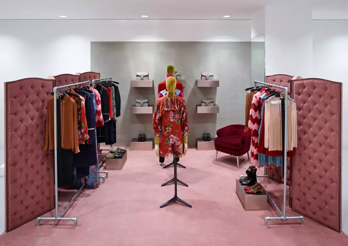 Gucci lanserer Shop-in-Shops på fire Dover Street Market-steder