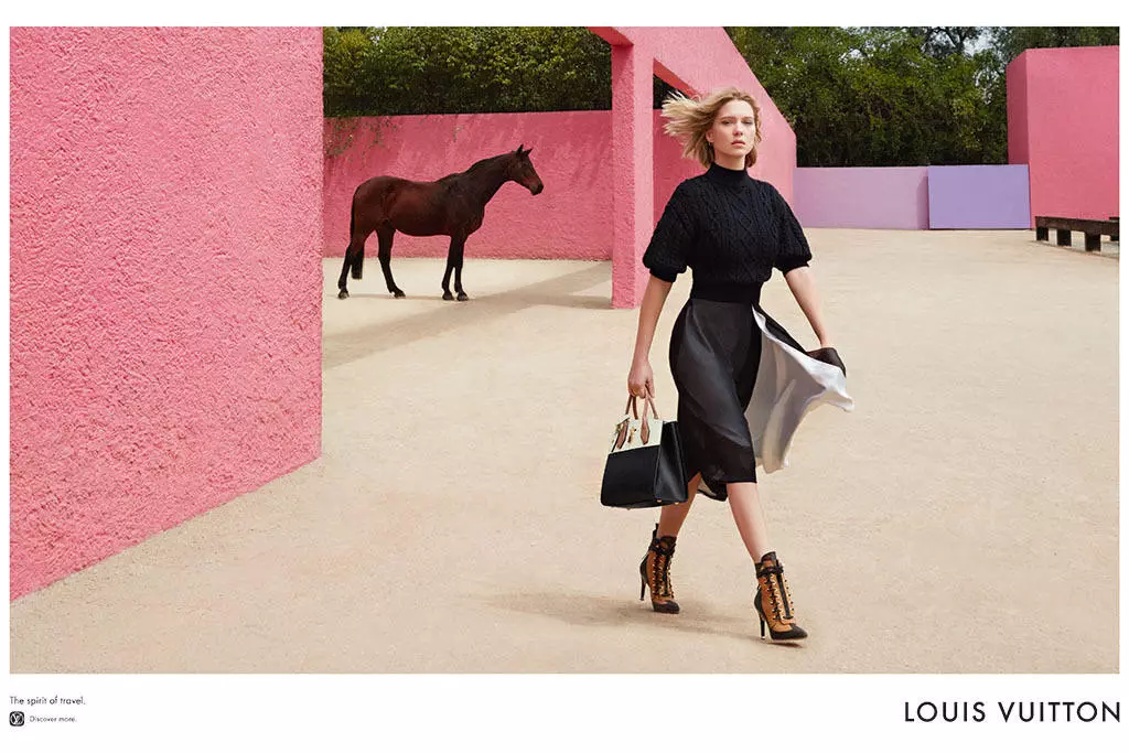Léa Seydoux & Louis Vuitton reisten für die Frühjahrskampagne nach Mexiko