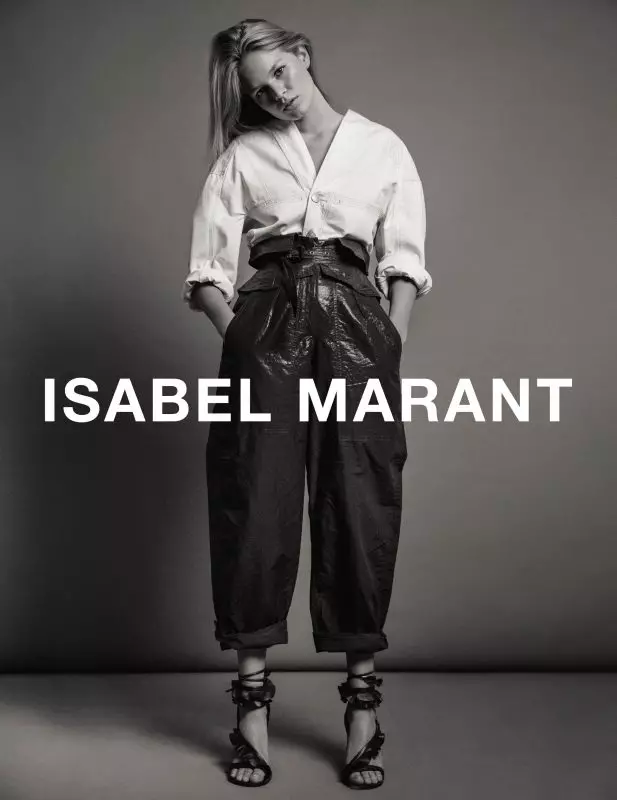 Анна Эверс возглавляет рекламную кампанию Isabel Marant Весна / Лето 2017 84285_9