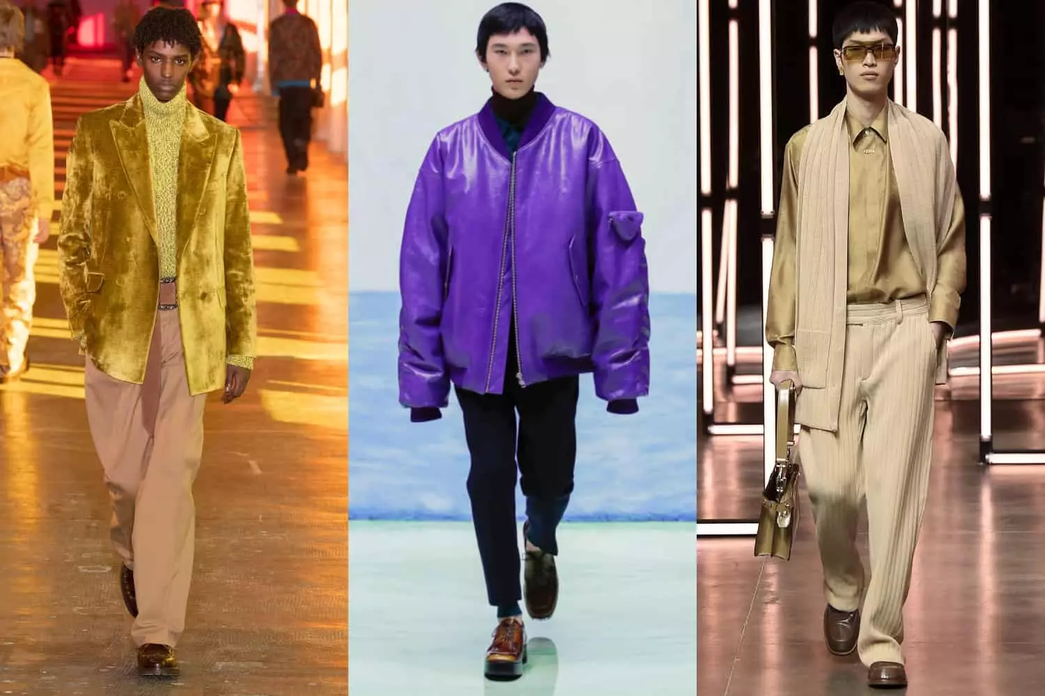 ICYMI : Prada ! Fendi ! Etro ! Tod's ! Les collections d'automne pour hommes ouvrent une nouvelle voie audacieuse