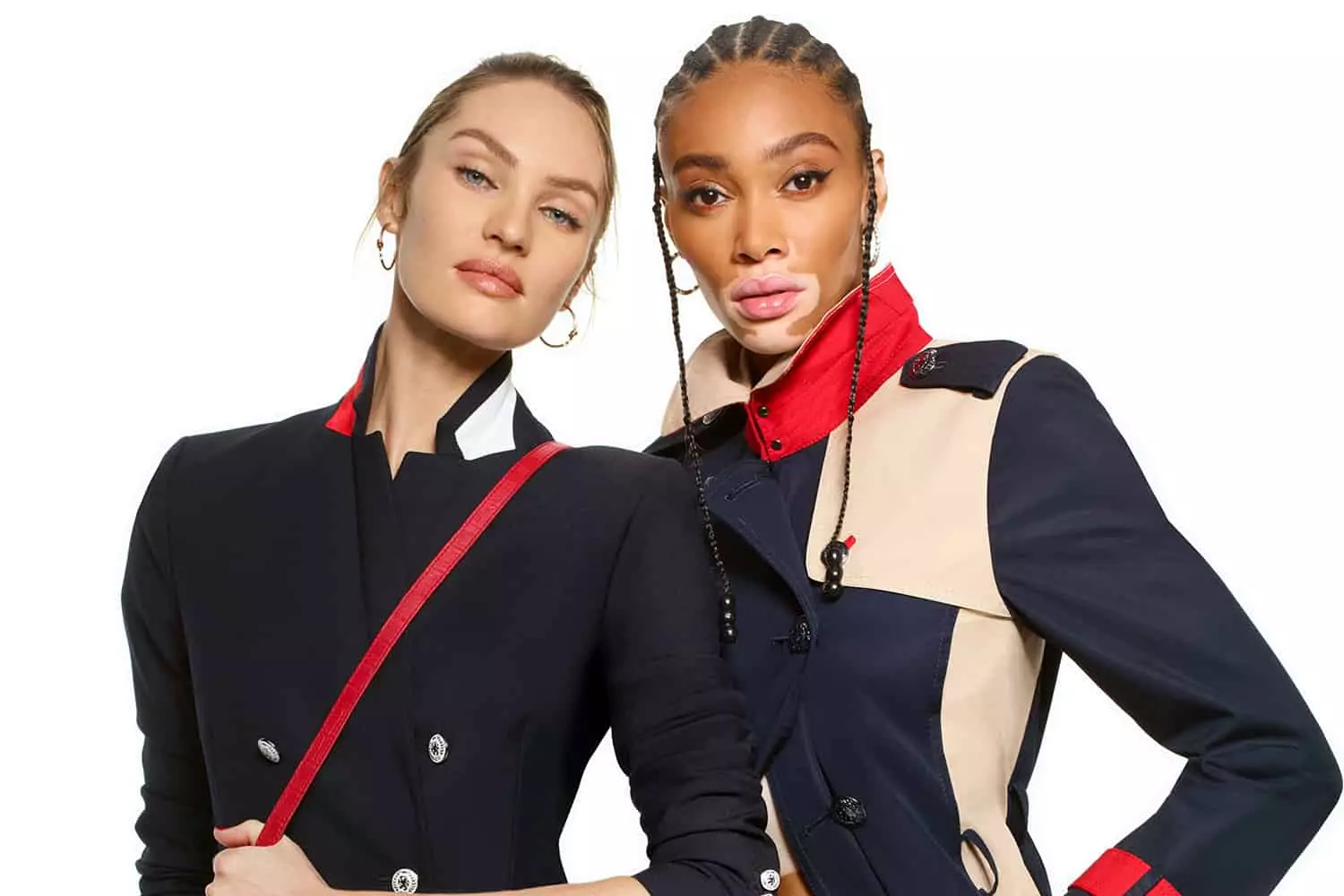 Tommy Hilfiger Kanda Winnie Harlow na Candice Swanepoel yo Kwamamaza