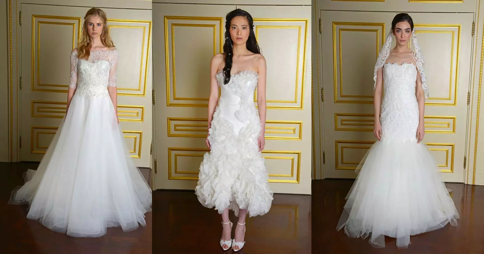 Marchesa urang Georgina Chapman jeung Keren Craig Ngabahas maranéhanana panganyarna Bridal Looks