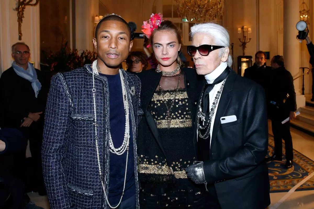 Chanel kündigt Werbekampagne mit Pharrell, Cara Delevingne, Kristen Stewart und Caroline de Maigret an