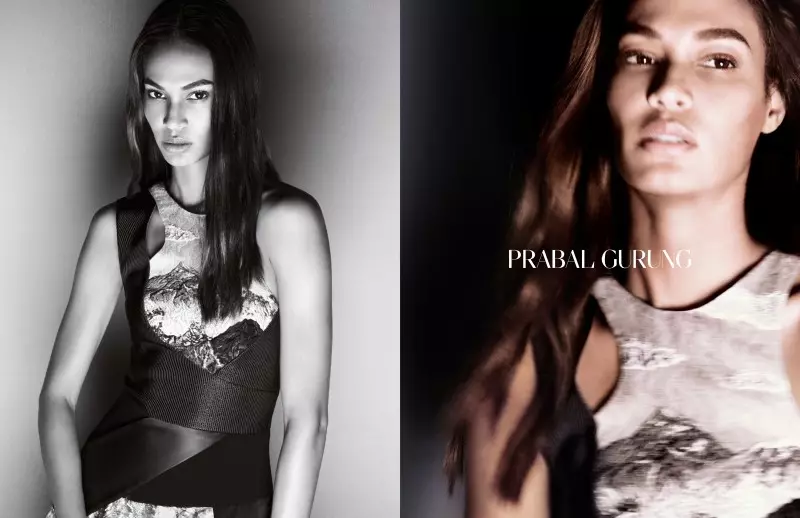 Prabal Gurung Taps BFF Joan Smalls For Spring Campaign 88504_2