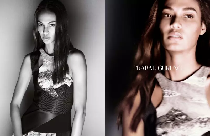 Prabal Gurung tappar BFF Joan Smalls för vårkampanj 88504_2