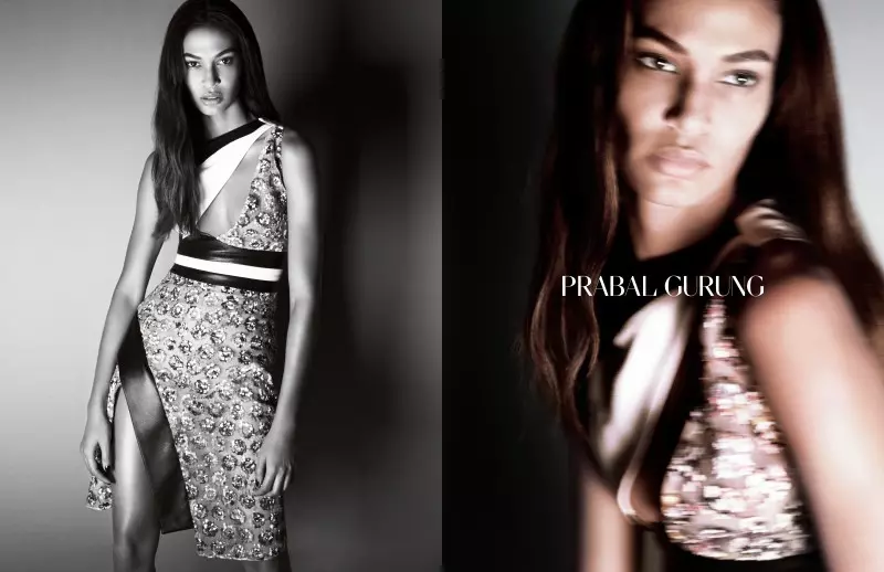 Prabal Gurung Taps BFF Joan Smalls For Spring Campaign 88504_3