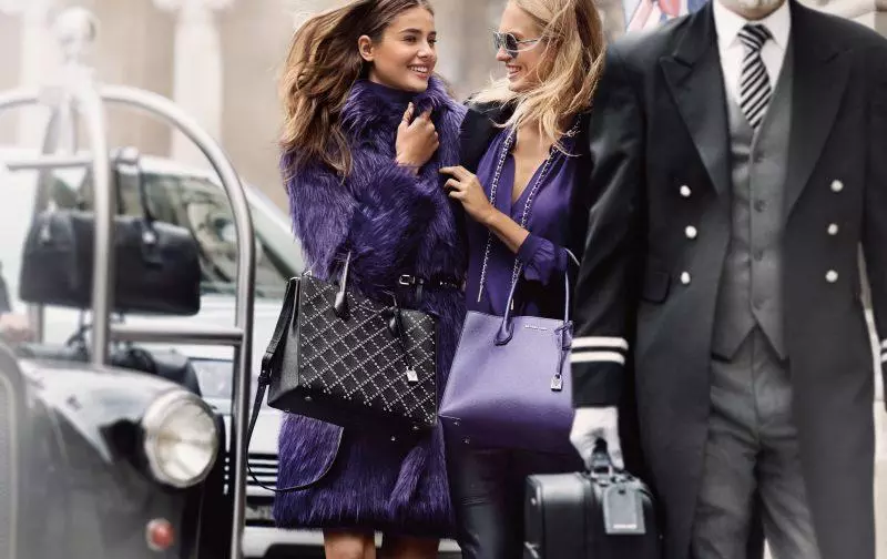 Taylor Hill, Romee Strijd און Edie Campbell שטערן אין די קאַמפּיין פון Michael Kors 8895_7